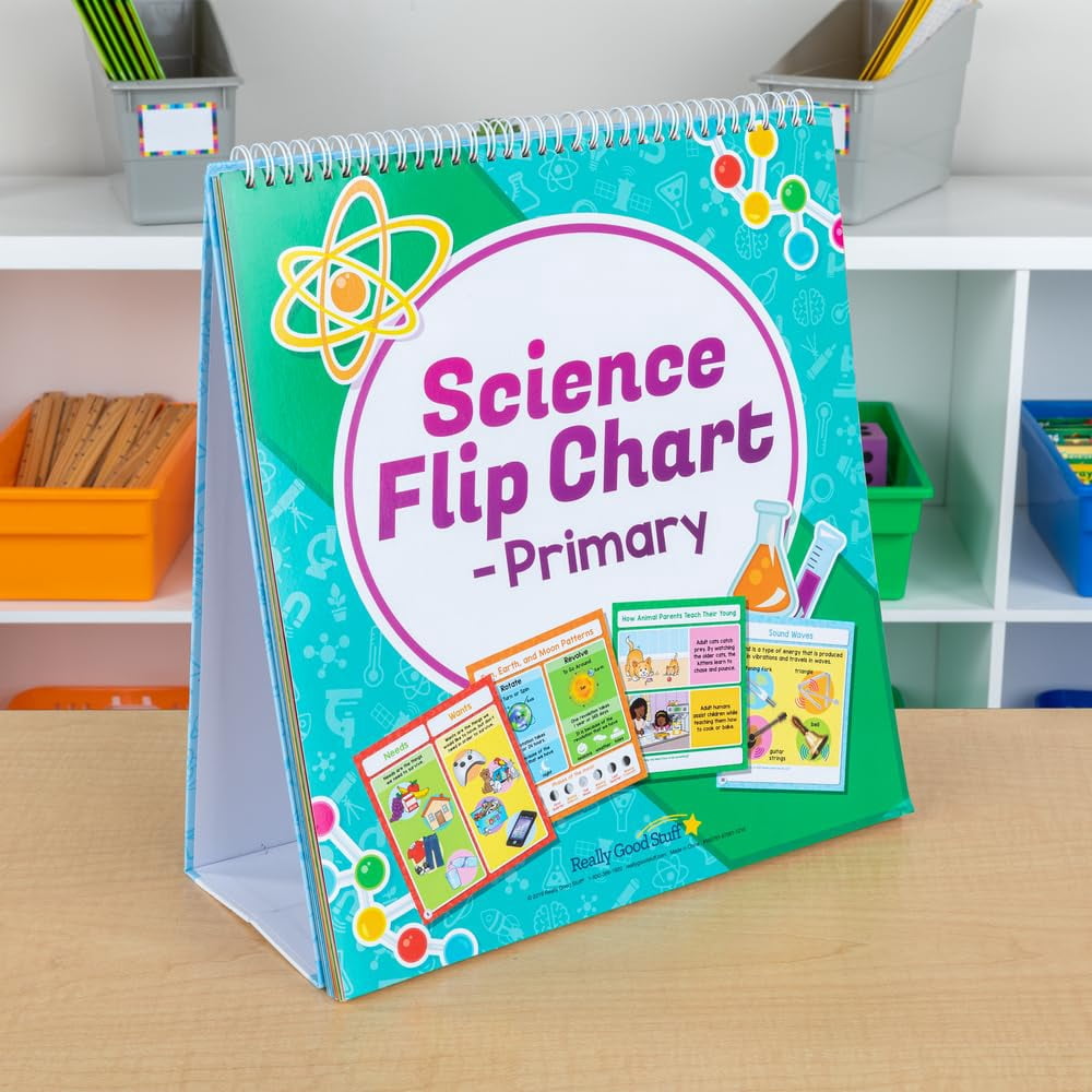 Really Good Stuff Science Flip Chart Primary - Walmart.com