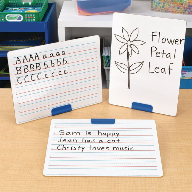 Really Good Stuff Slant And Stand Whiteboard Kit - 6 stands, 6 boards ...