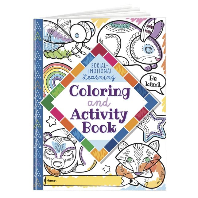 Really Good Stuff Social-Emotional Learning Coloring and Activity Book ...
