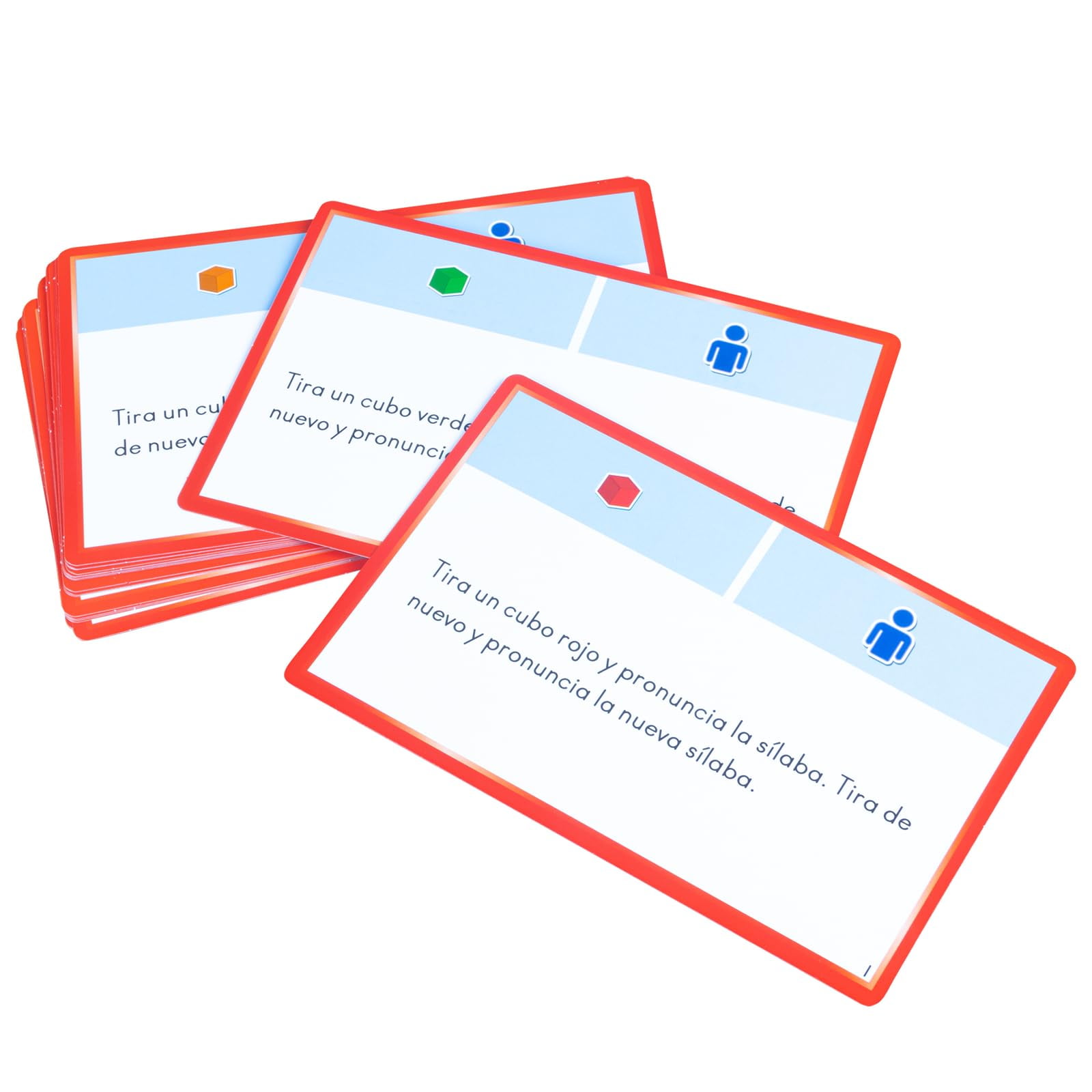 Really Good Stuff Spanish Direct Syllable Task Cards (Tarjetas de ...