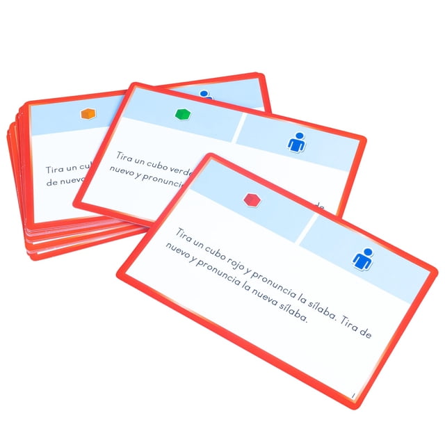 Really Good Stuff Spanish Direct Syllable Task Cards (Tarjetas de ...