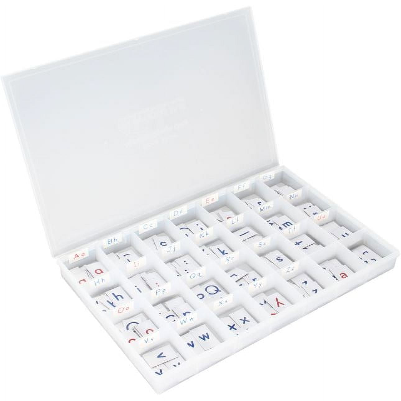 Really Good Stuff Vinyl Magnetic Letters With Alphabet Storage Case ...