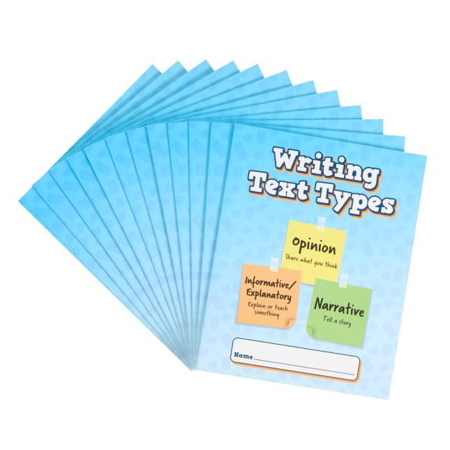 Really Good Stuff Writing Text Types Folders - Primary, Tri-Fold, 3 ...