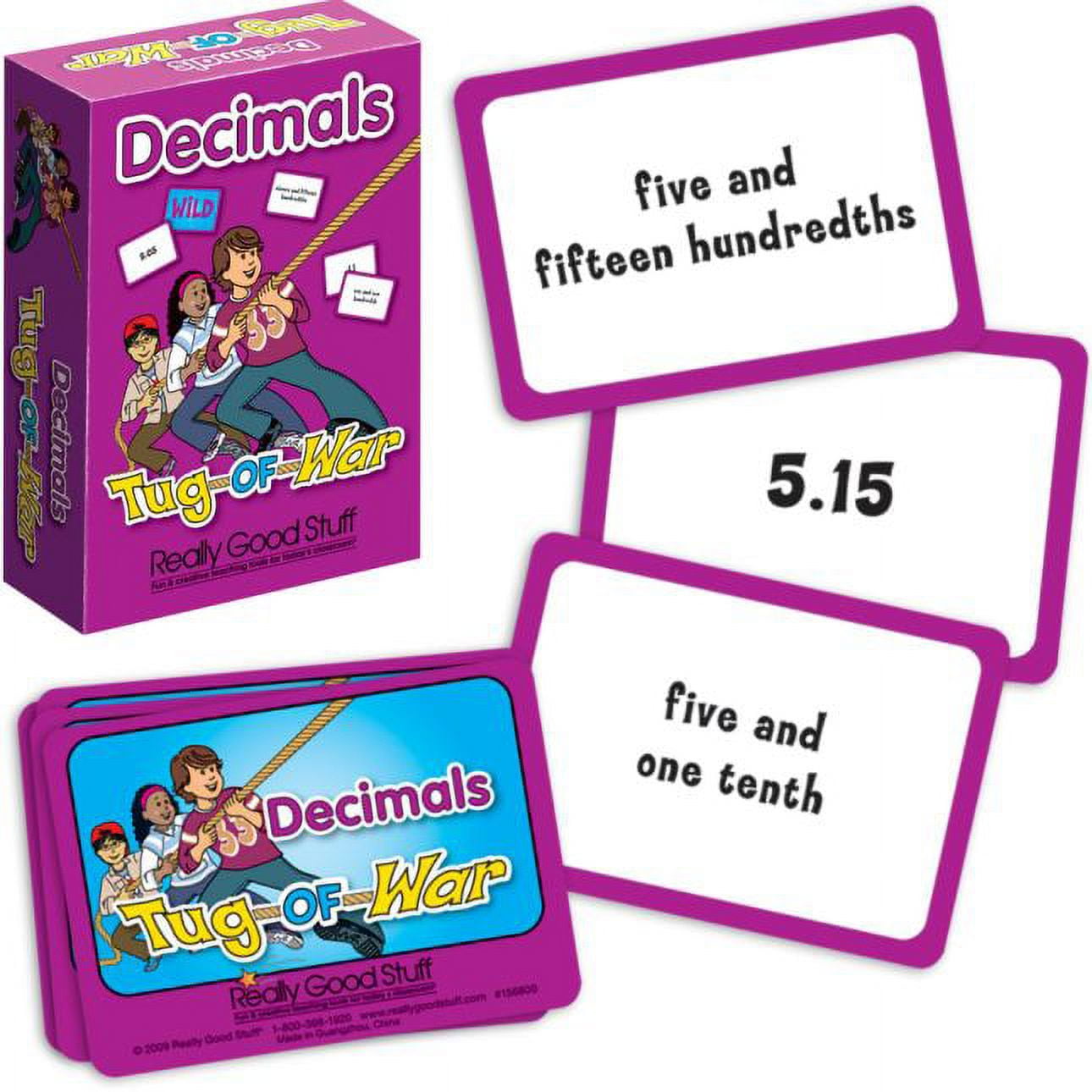 Really Good Tug-Of-War: Decimals - 1 game. - Walmart.com