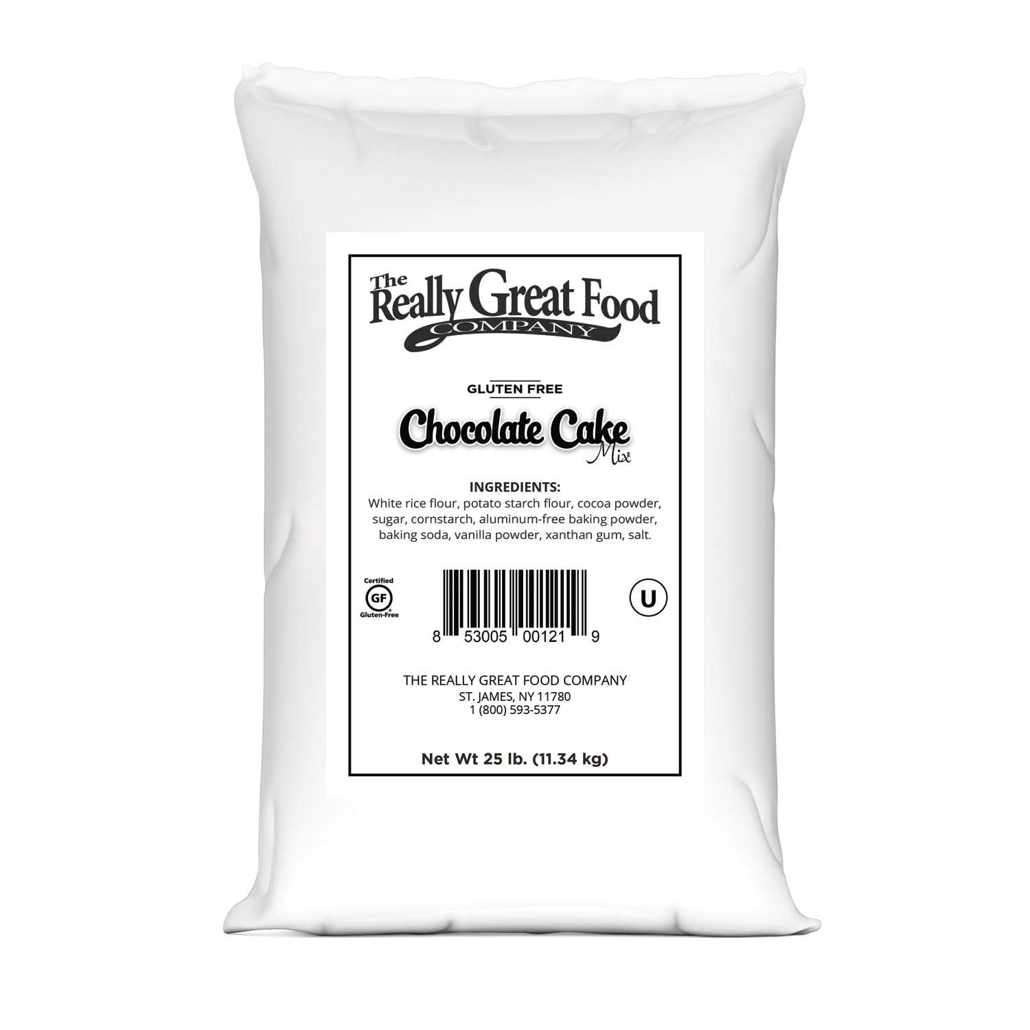 Really Great Food - Gourmet Gluten Free Chocolate Cake Mix, 25 pound ...