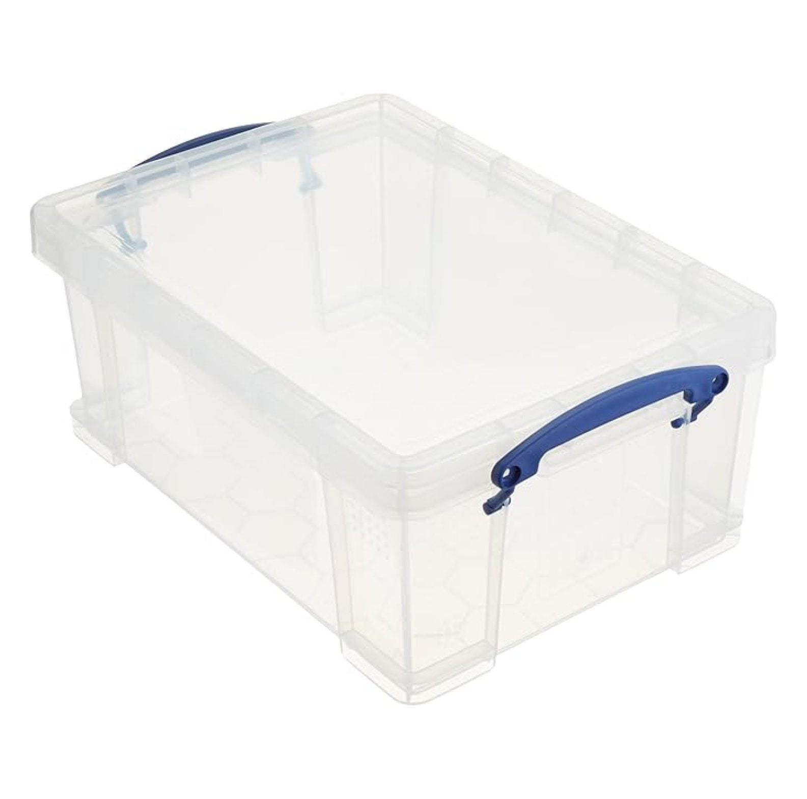 Really Useful 9L Storage Box Clear - A4 Paper, Magazines, Shoes ...