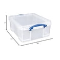 Really Useful Box 17 Liter Snap Lid Storage Bin - Walmart.com