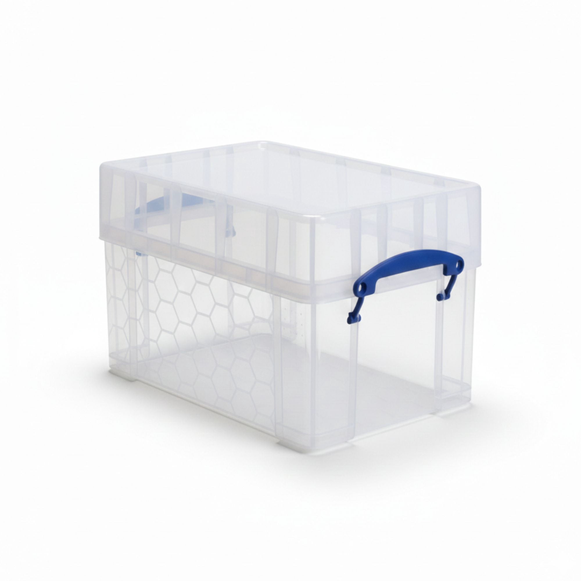 Really Useful Box 9 Liter Transparent Storage Container w/ Snap Lid, 4 ...