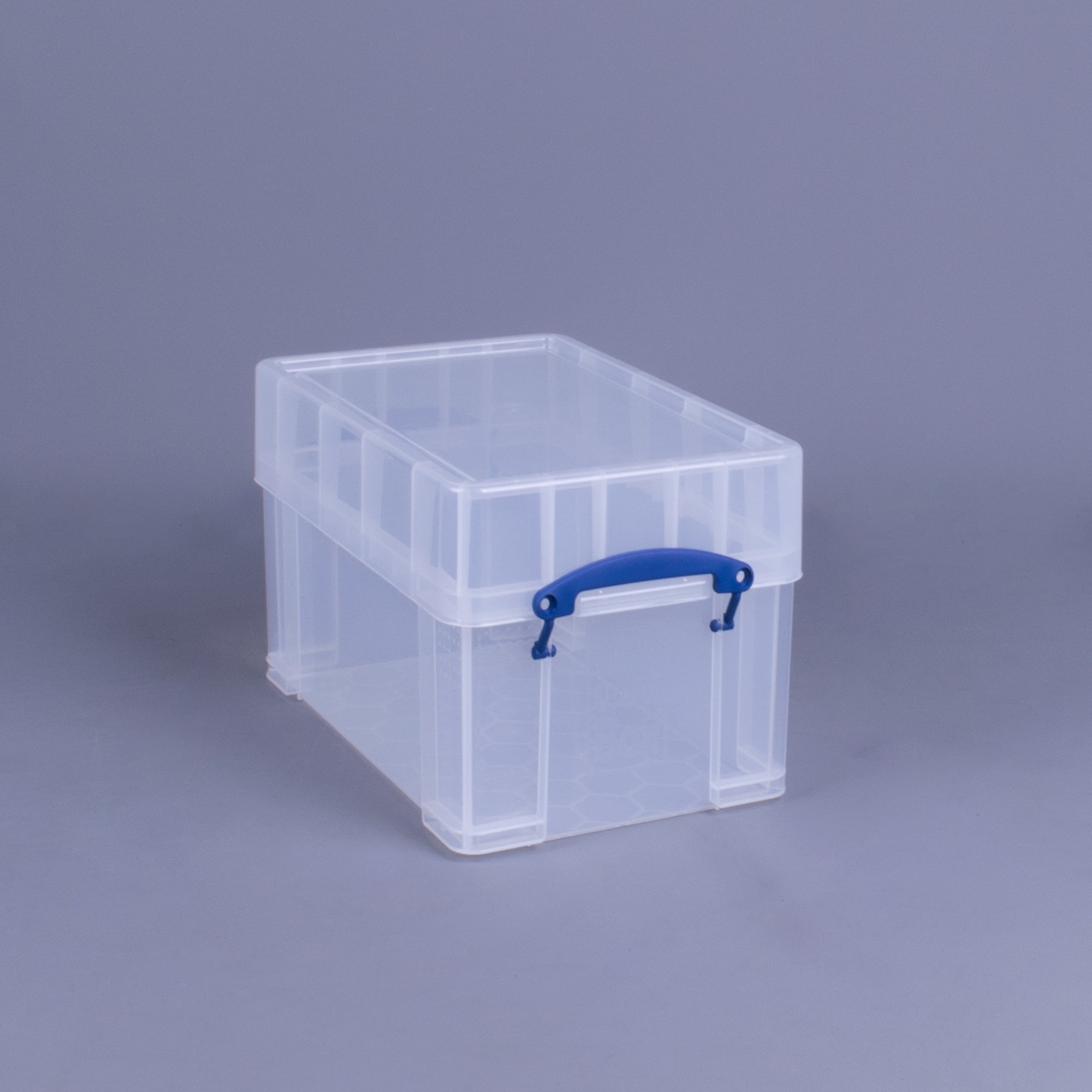 Really Useful Box 9 Liter Transparent Storage Container w/ Snap Lid, 4 ...