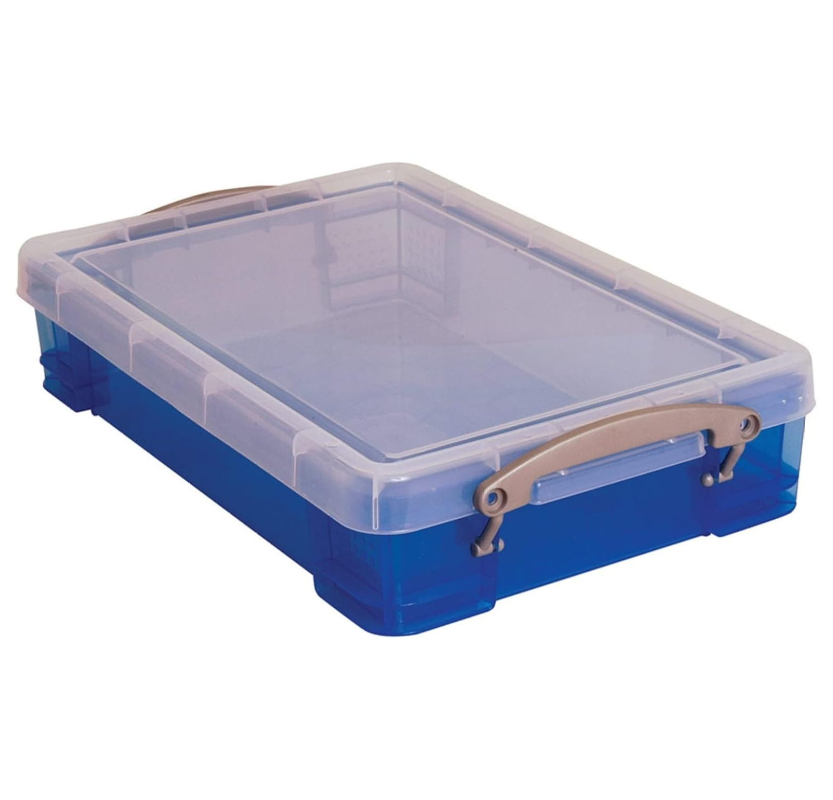 Really Useful Box Plastic Storage Box, 4 Liter, 14.5" x 10.25" x 3.25 ...