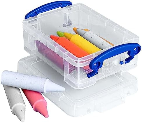 Really Useful Plastic Storage Box 0.2 Litre Clear (Pack of 10 ...