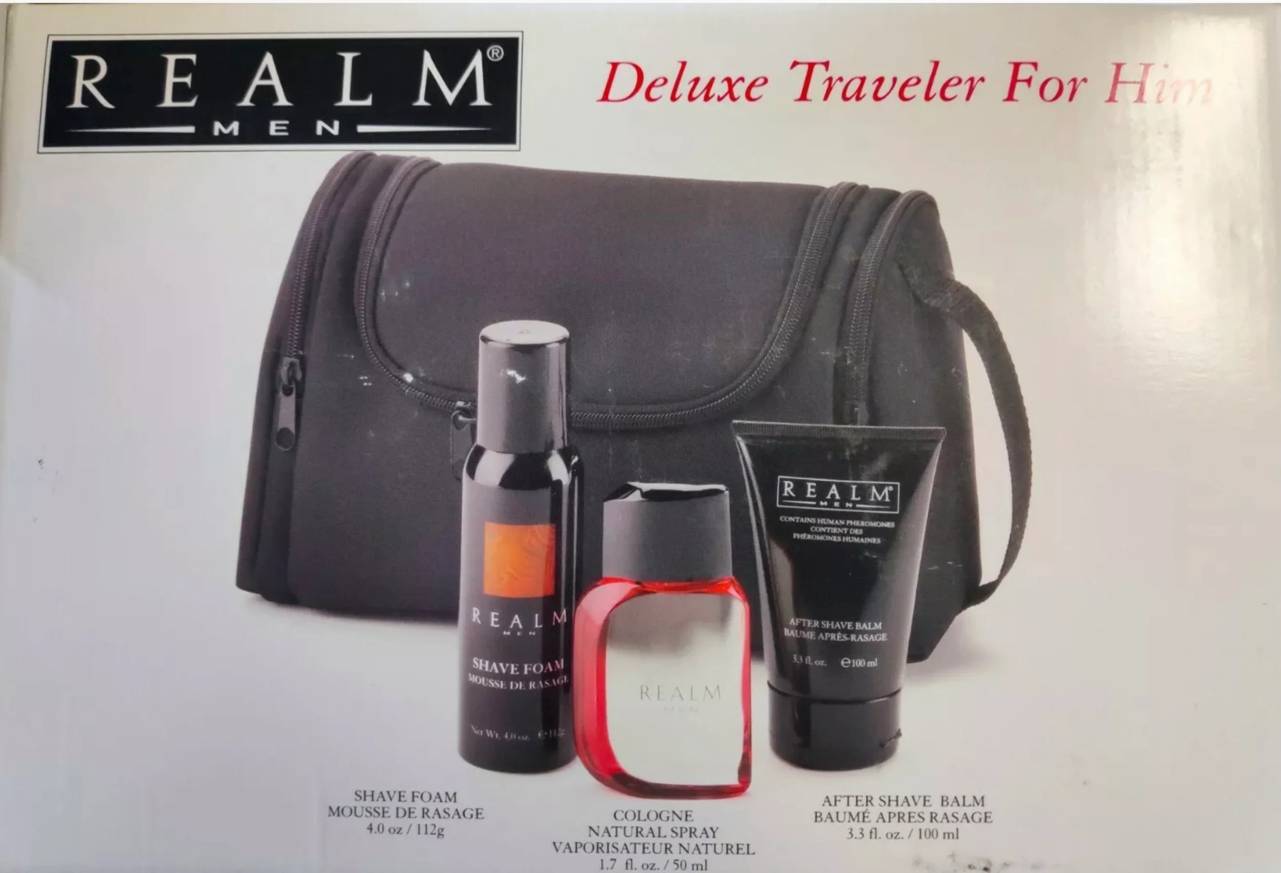 Realm Men Deluxe Traveler 4 Piece Set - Walmart.com