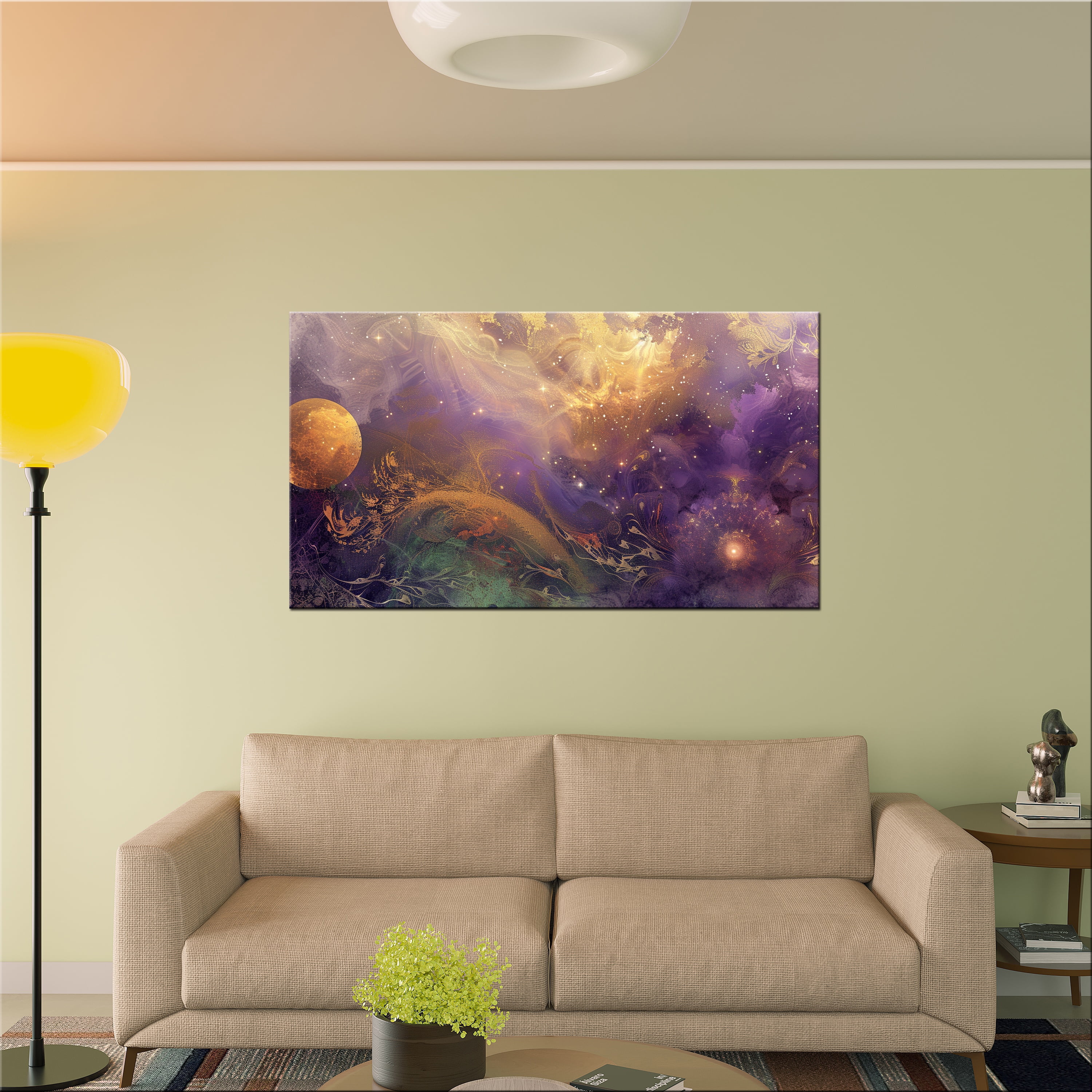 Realms of the Universe- fantasy interstellar wall art (16 "x24 ...