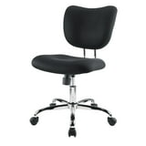 Realspace® Jancy Mesh Low-Back Task Office Chair, Black/Chrome, BIFMA ...