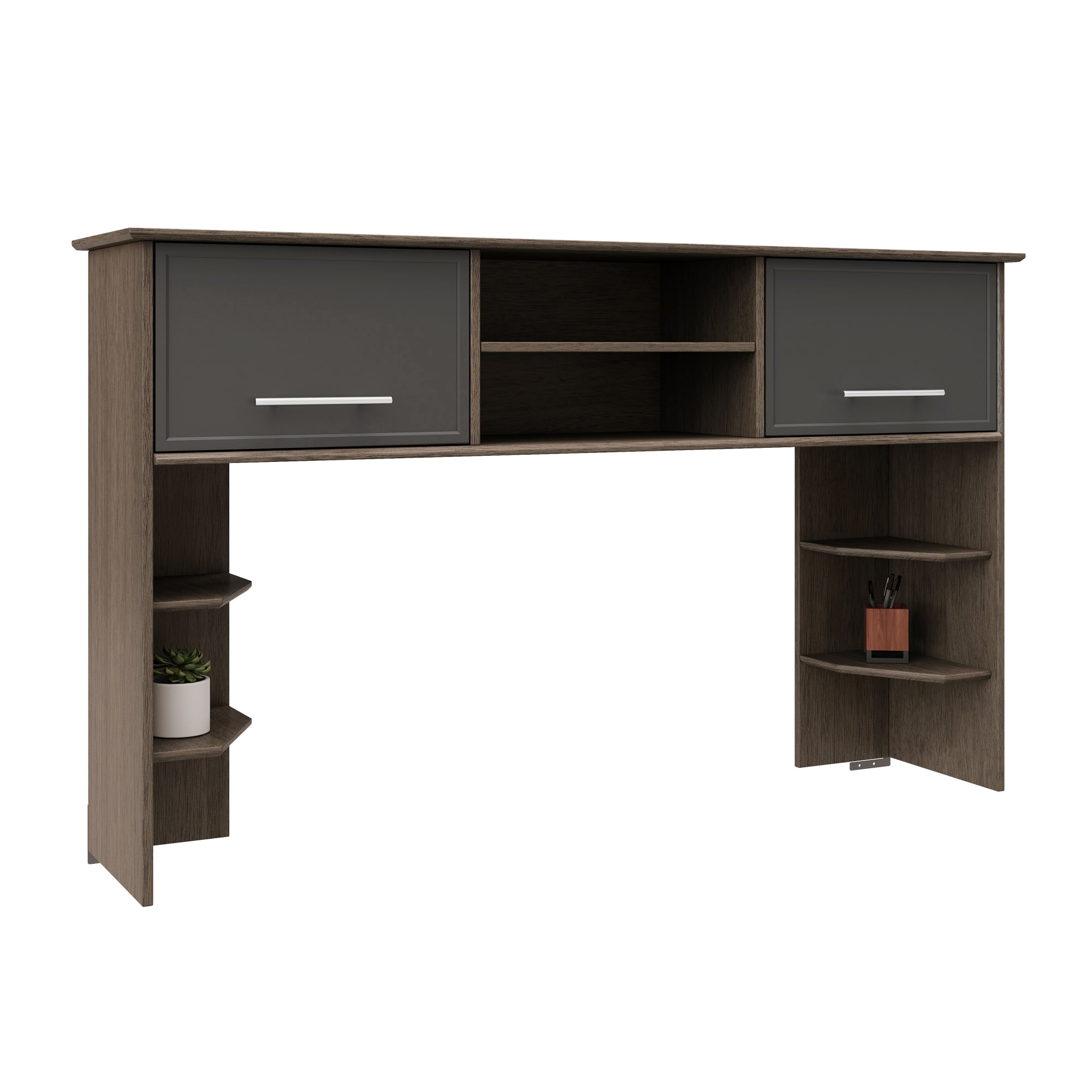 Realspace® Koru 60"W Hutch For Koru L-Shaped Or Straight Computer Desks ...