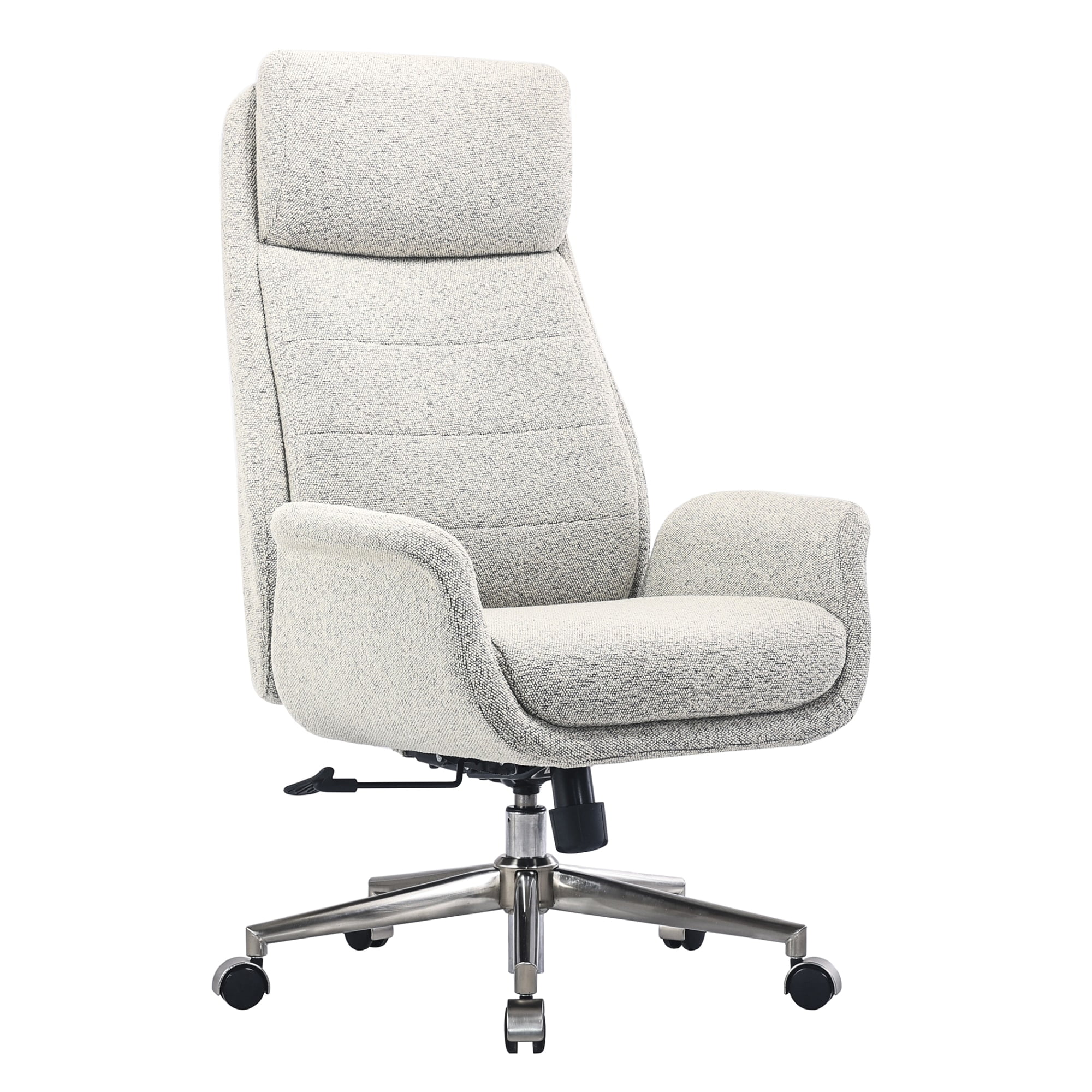 Realspace® Modern Comfort Pizana Fabric Upholstered High-Back Executive ...