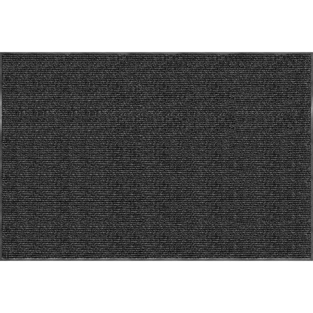 Realspace® Tough Rib Floor Mat, 4' x 6', Charcoal - Walmart.com