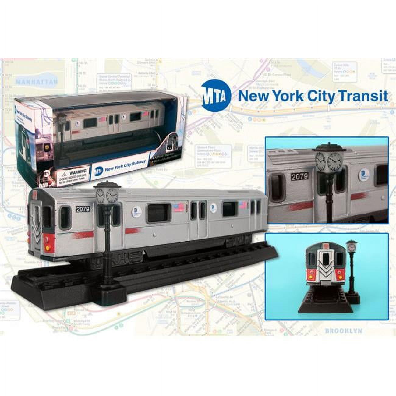 Realtoy MTA Diecast Subway Car for Model Cars and Planes - Walmart.com