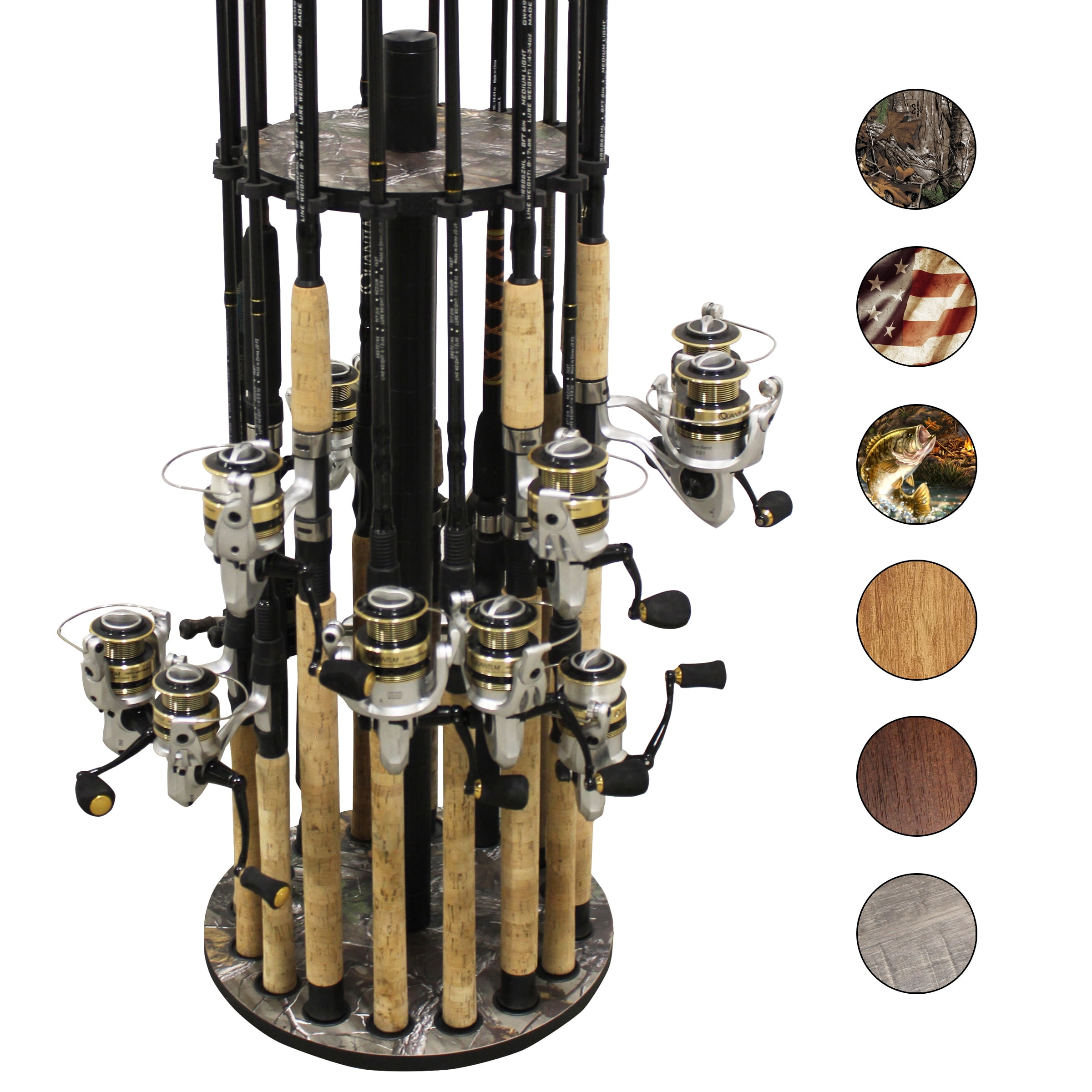 Realtree 16 Round Rod Storage Floor Rack - Walmart.com