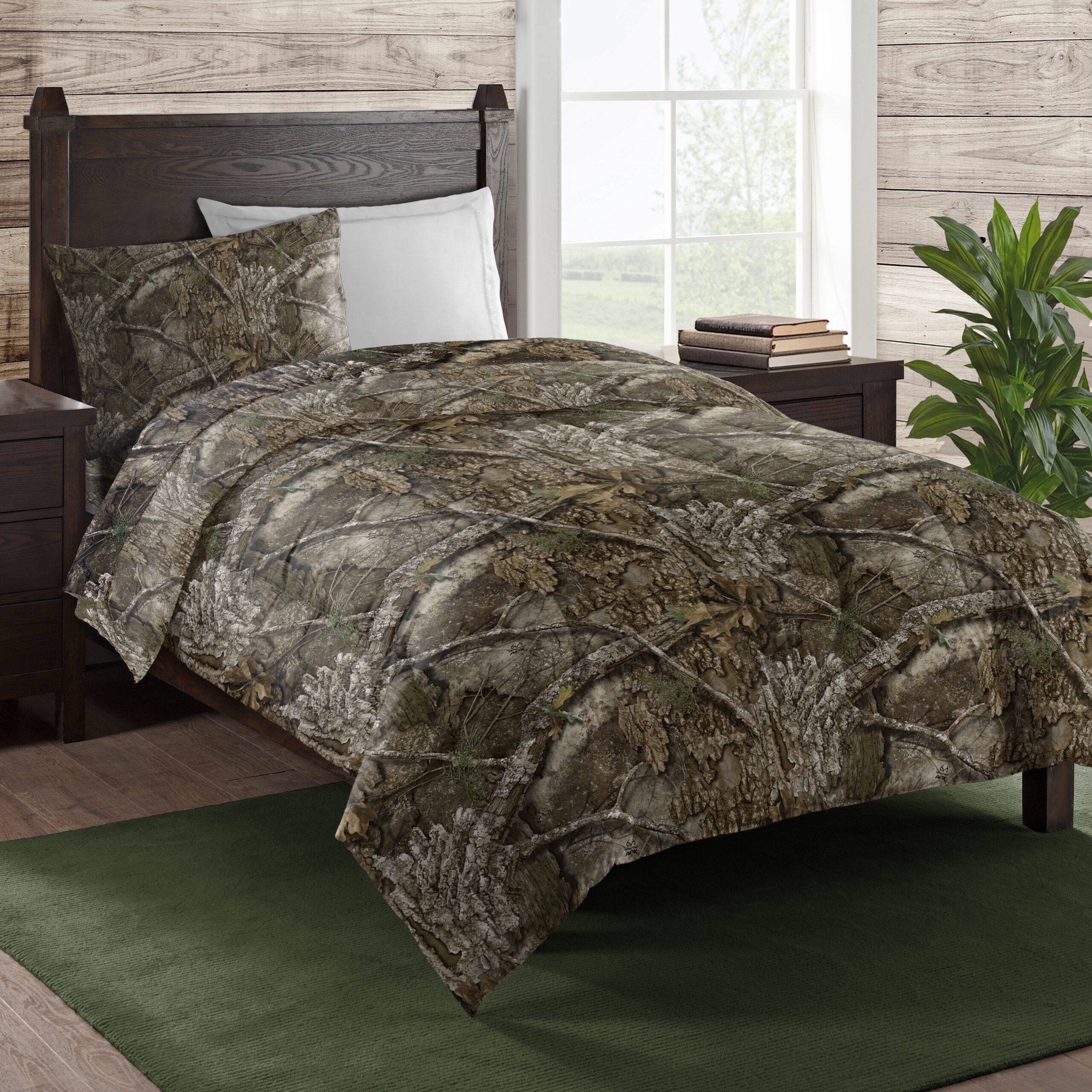 Realtree 4 Piece Twin Bed In Bag Bedding Set, APX - Walmart.com