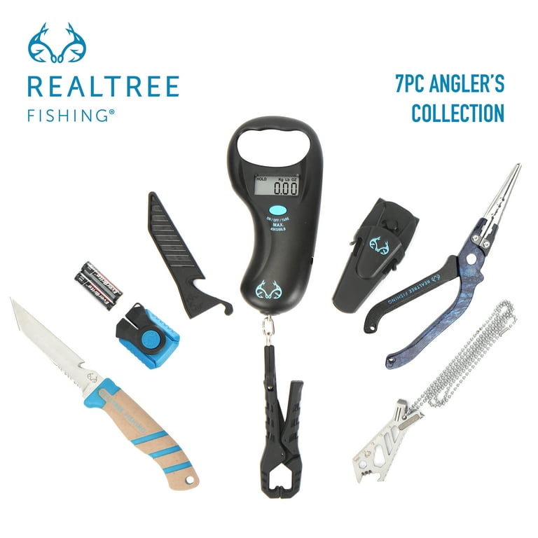 Realtree 7 Piece Angler's Collection Fishing Kit with Realtree 7 Piece Angler's Collection Fishing Kit with