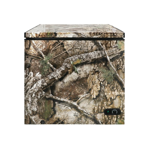 Open Box Realtree 7-cu ft Manual Defrost Chest Freezer (Camouflage ...
