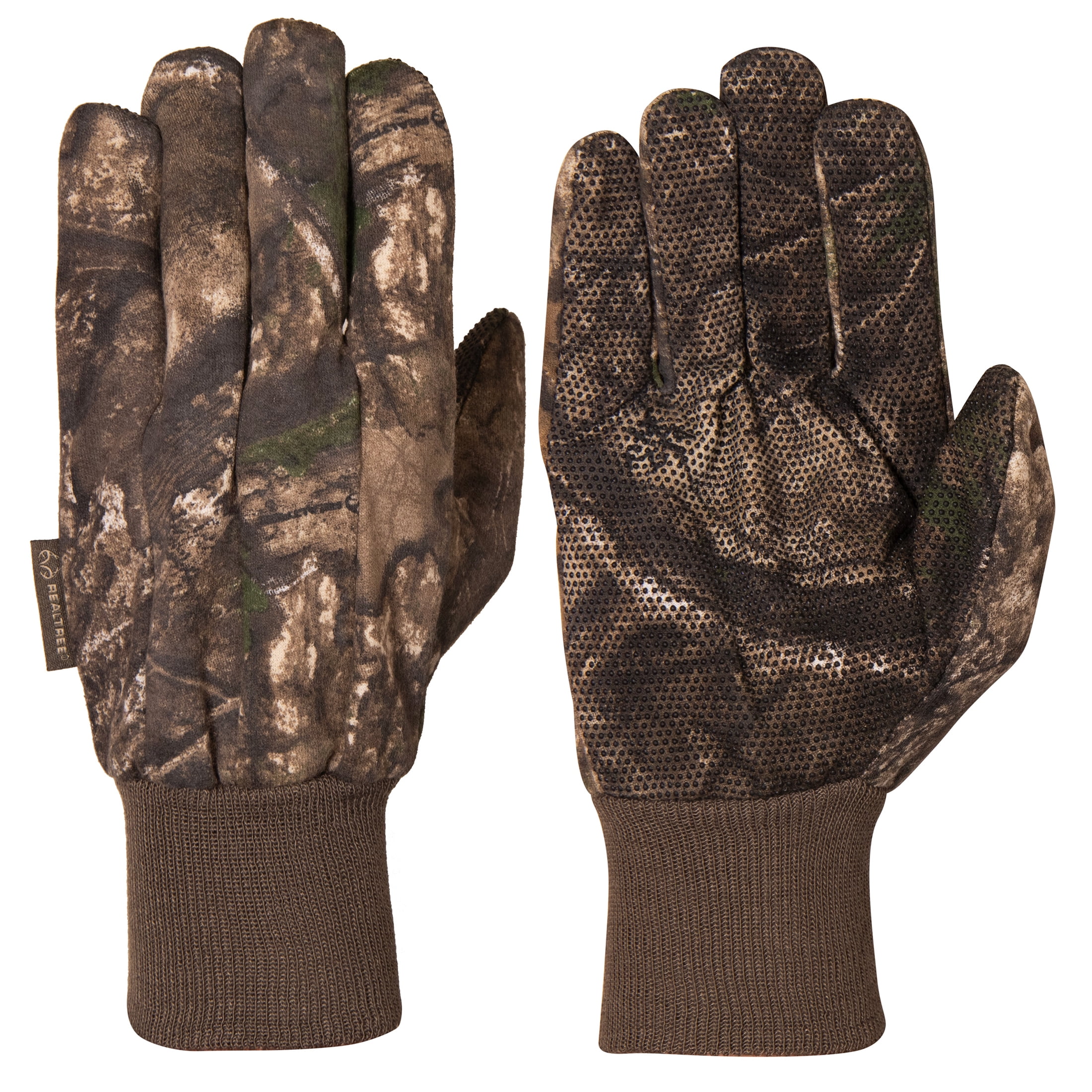 Realtree APX Men's Jersey Hunting Gloves - Walmart.com