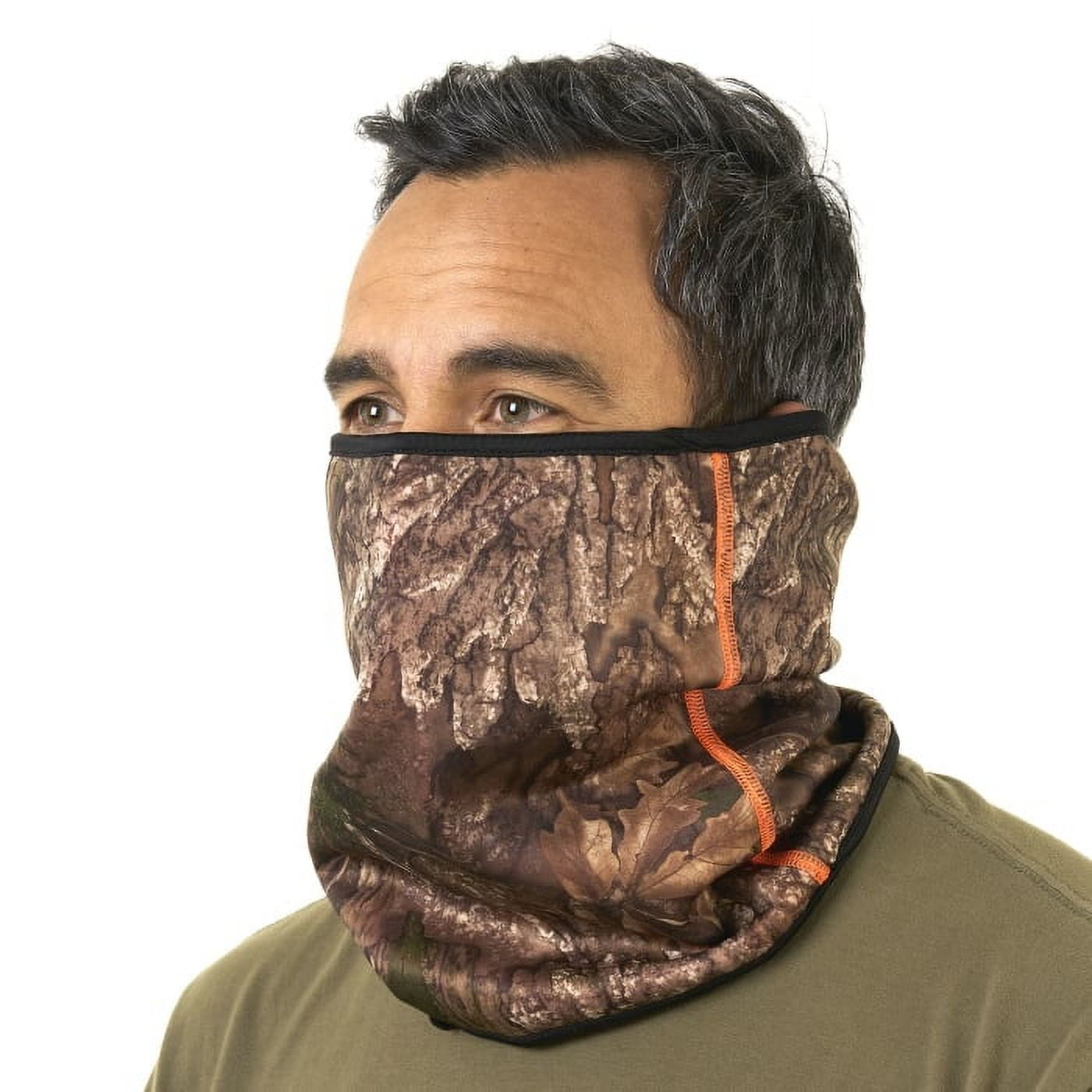 Realtree APX Men's Reversible Hunting Neck Gaiter Blaze Orange One Size ...