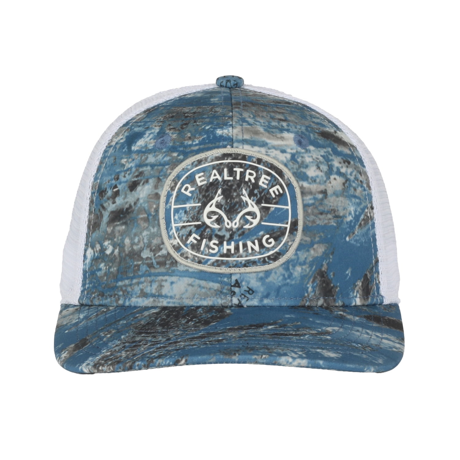 Realtree Aspect Monterey Fishing Camo Meshback Flexfit Fitted Cap in L ...