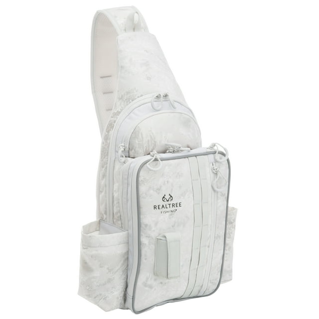 Realtree Aspect Tackle Sling Pack 22 Ltr Whiteout Camo, Unisex, Fishing ...