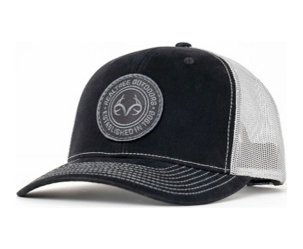 Realtree Black Richardson Patch Cap - Walmart.com