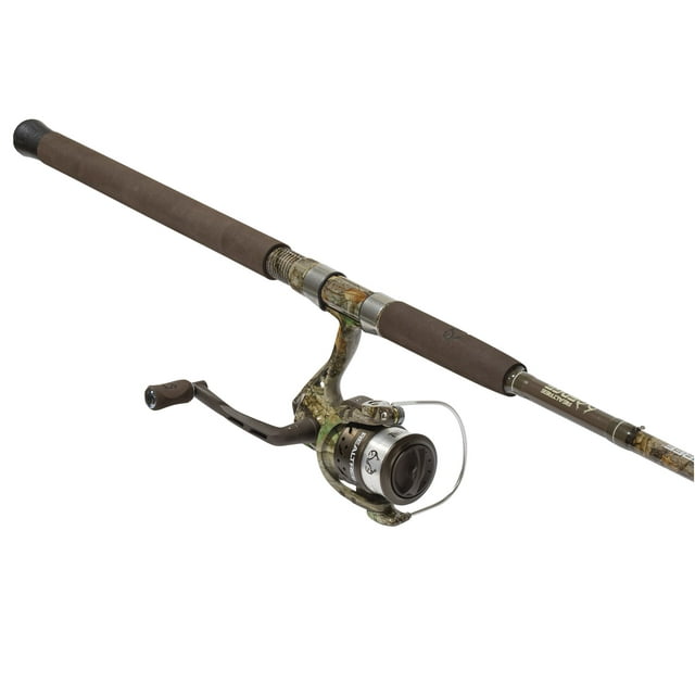 Realtree Catfish 7ft Medium Fiberglass Spinning Combo - Walmart.com
