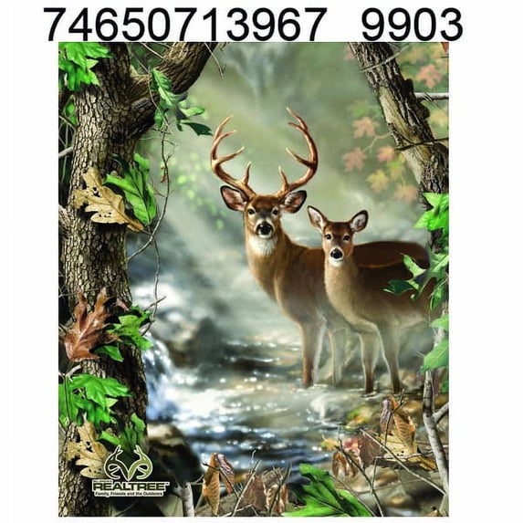 Realtree Deer Print Sewing Material Fabric, per Yard - Walmart.com