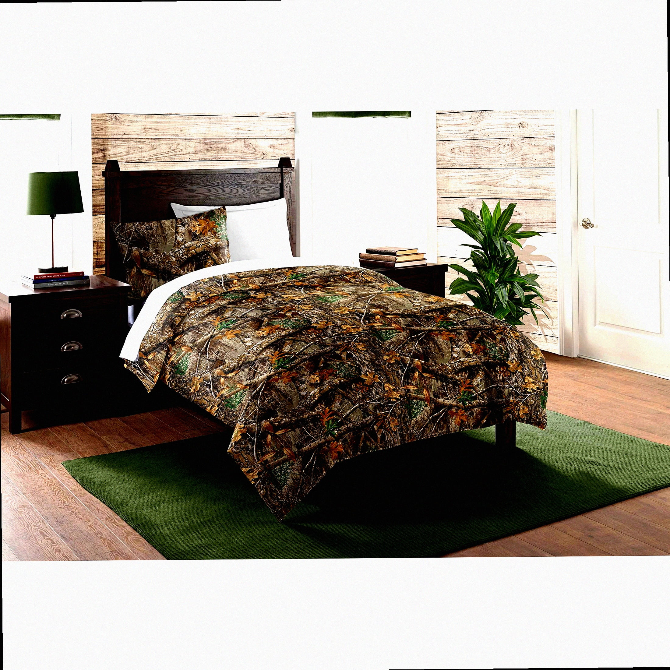 Realtree Edge Camo Cozy Comforter Set - Twin Size - Soft Bedding ...