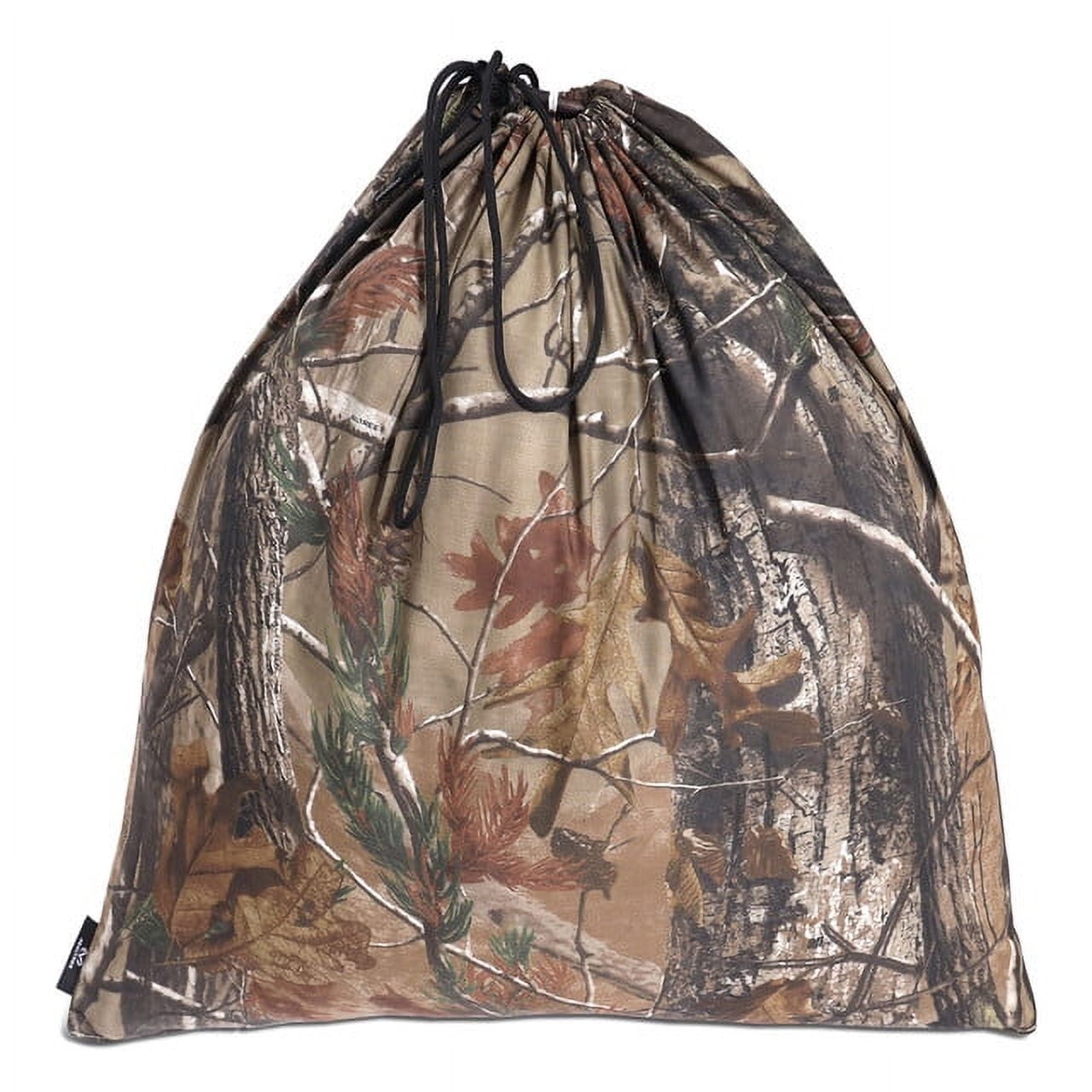 Realtree Camo Heavy Duty Large Laundry Bag Fabric Drawstring Travel ...