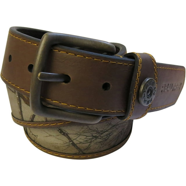 Realtree Edge Men's Stretch Shot Shell Belt Brown 95091W Size 34-36 ...