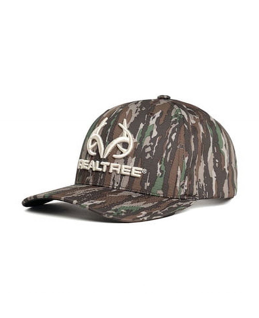 Realtree Embroidered Logo 6 Panel Hat | Original - Walmart.com