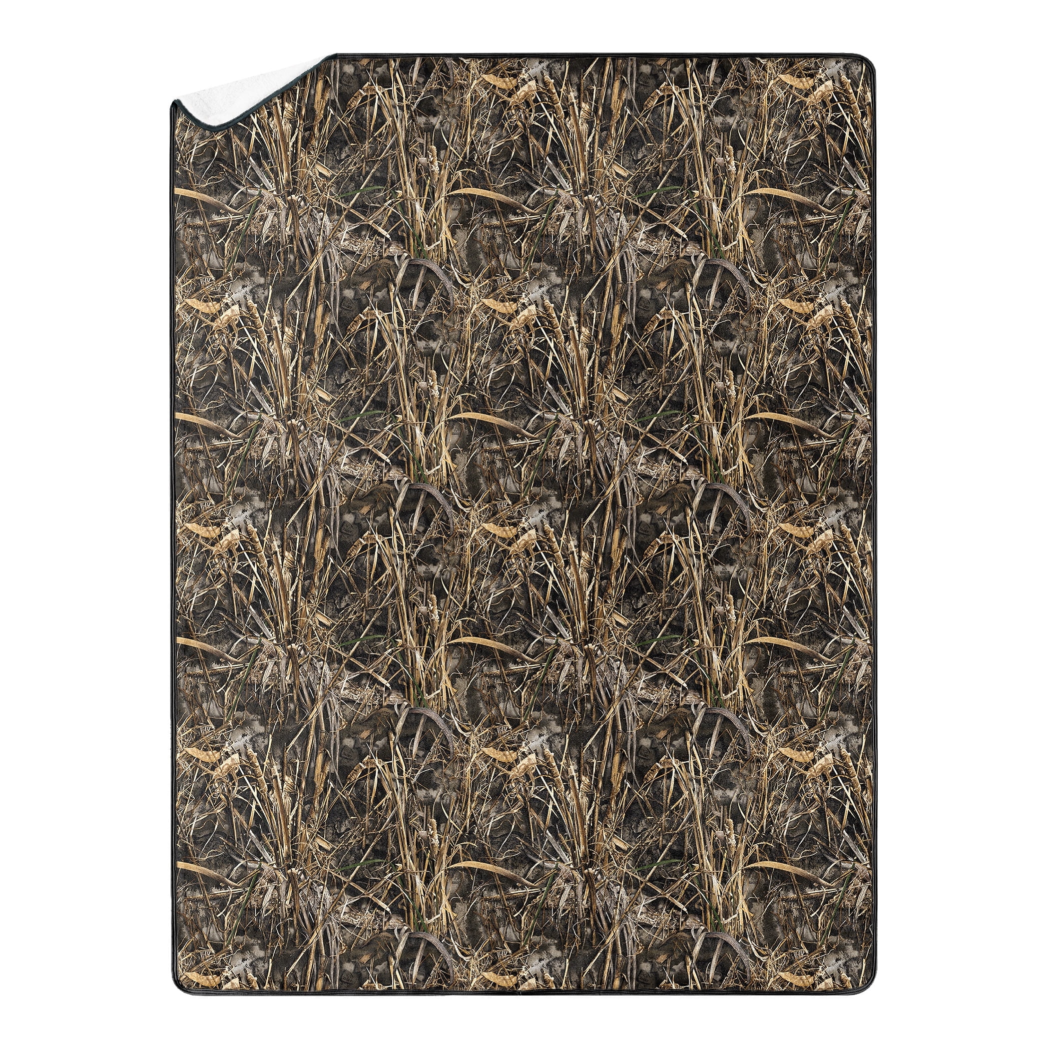 Realtree MAX 7 Silk Touch Sherpa Throw Blanket 60 x 80 inches - Walmart.com