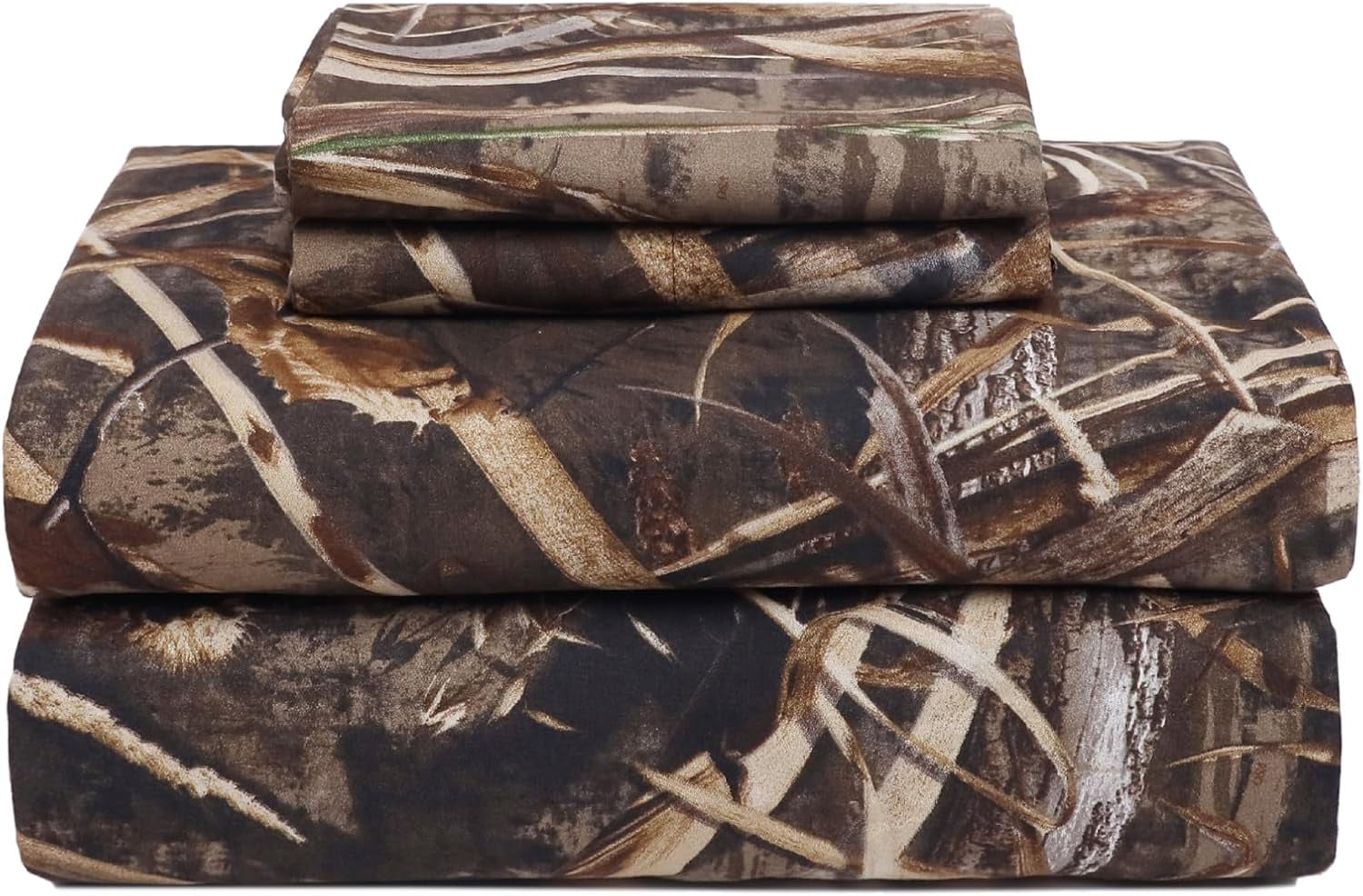 Realtree Max-5 Twin Size Camo Bedding Set - 3 Piece Polycotton Hunting ...