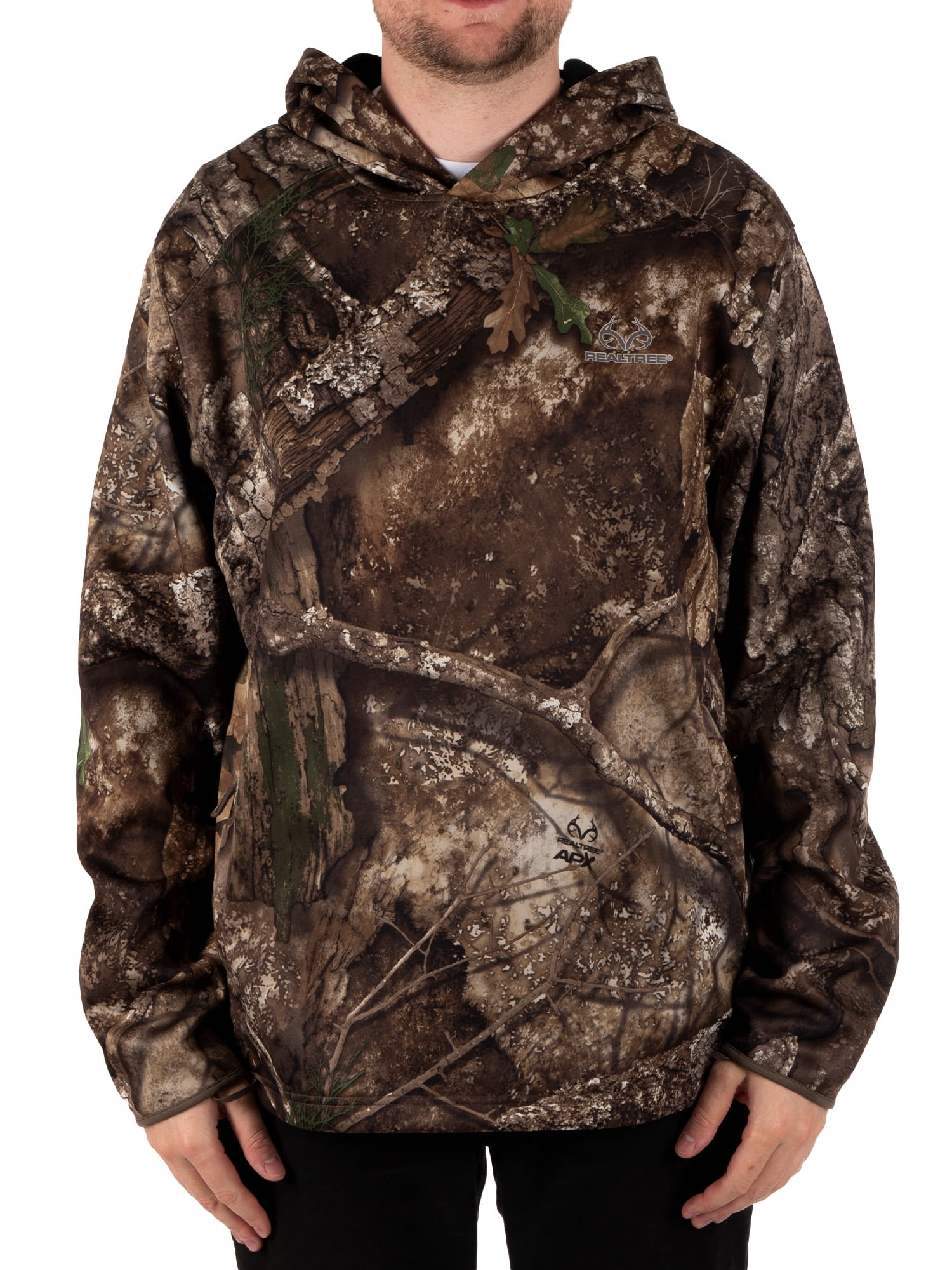 Realtree Men's Camouflage Hunting Performance Hoodie, Realtree APX, L ...