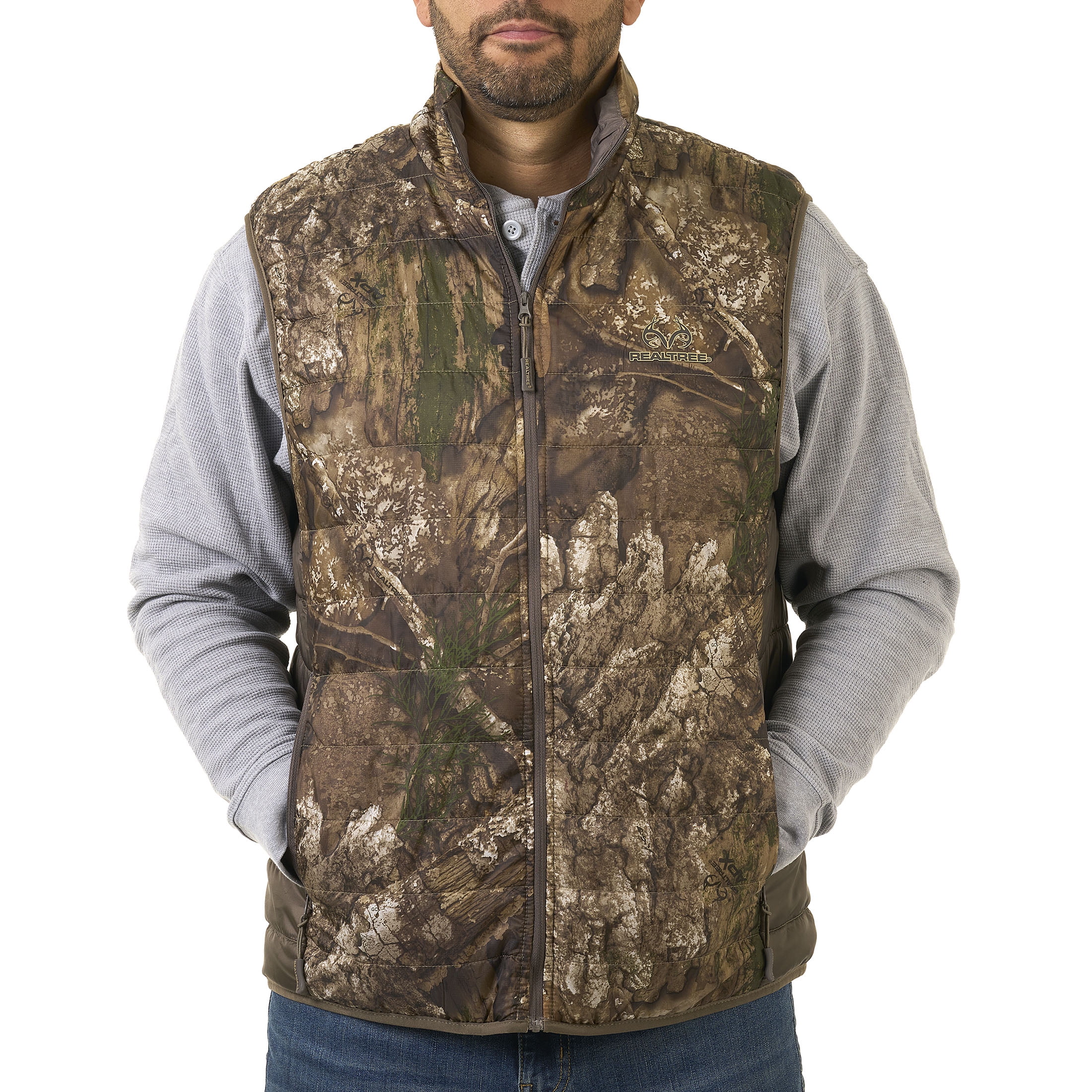 Realtree APX Men's Hunting Puffer Vest, New - Walmart.com