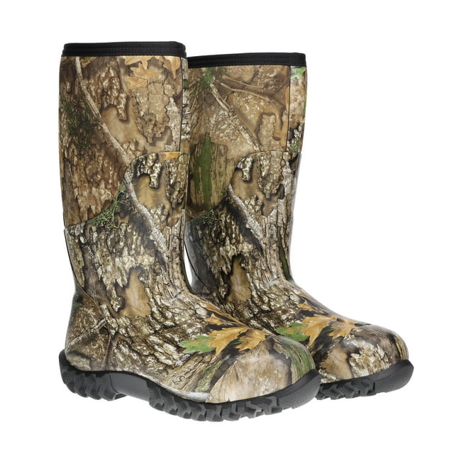 Free Shipping! Realtree Men's Insulated Waterproof Hunting Boot, Size ...