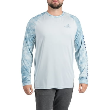 Realtree Short Sleeve Fishing Guide Shirt for Men, Omphalodes, Size ...