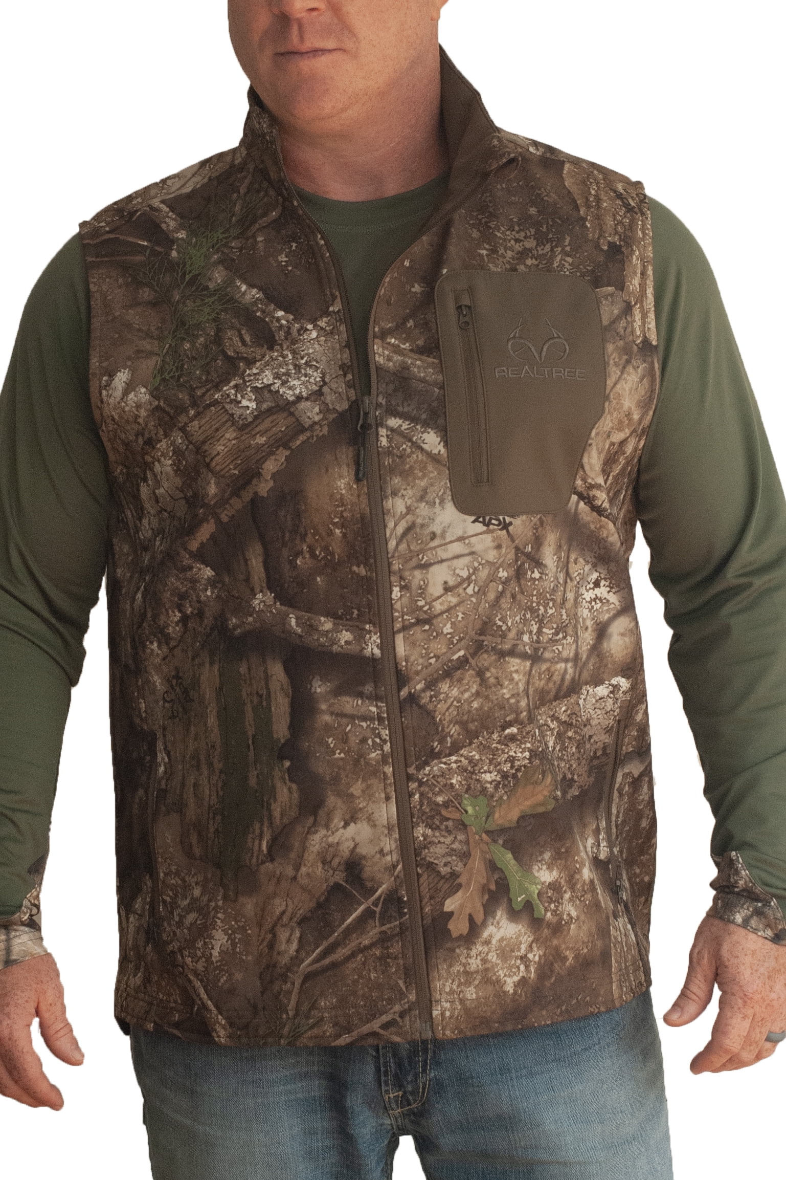 Realtree Men's Mid Layer Hunting Vest, Realtree APX,XL - Walmart.com
