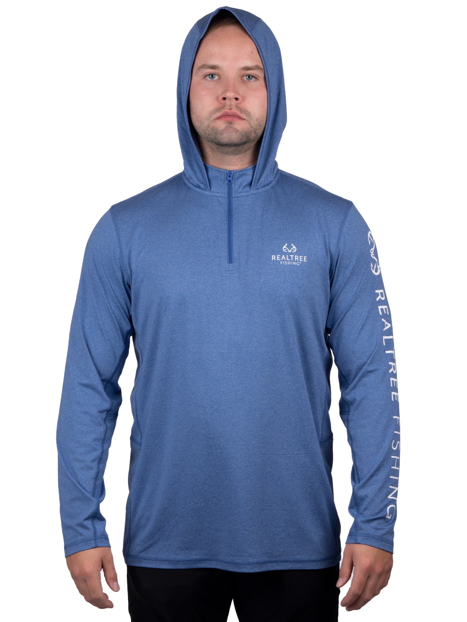 Realtree Mens Long Sleeve Jersey Recycled Polyester UPF Scent Control ...