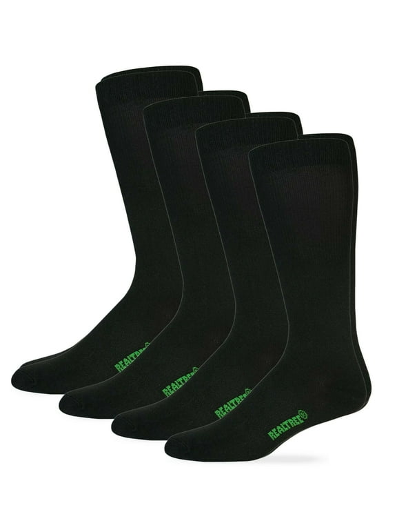 Men's Cushion Over The Calf Work Boot Socks 4 Pack - Walmart.com