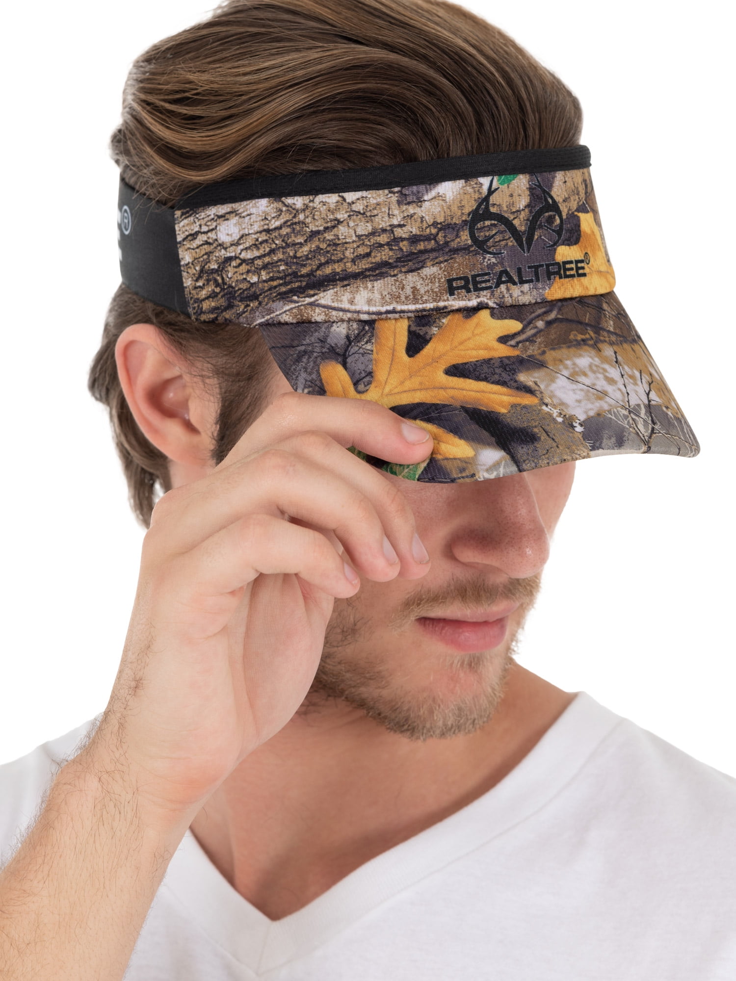 Realtree Performance Visor with Elastic Band Back - Lightweight ...