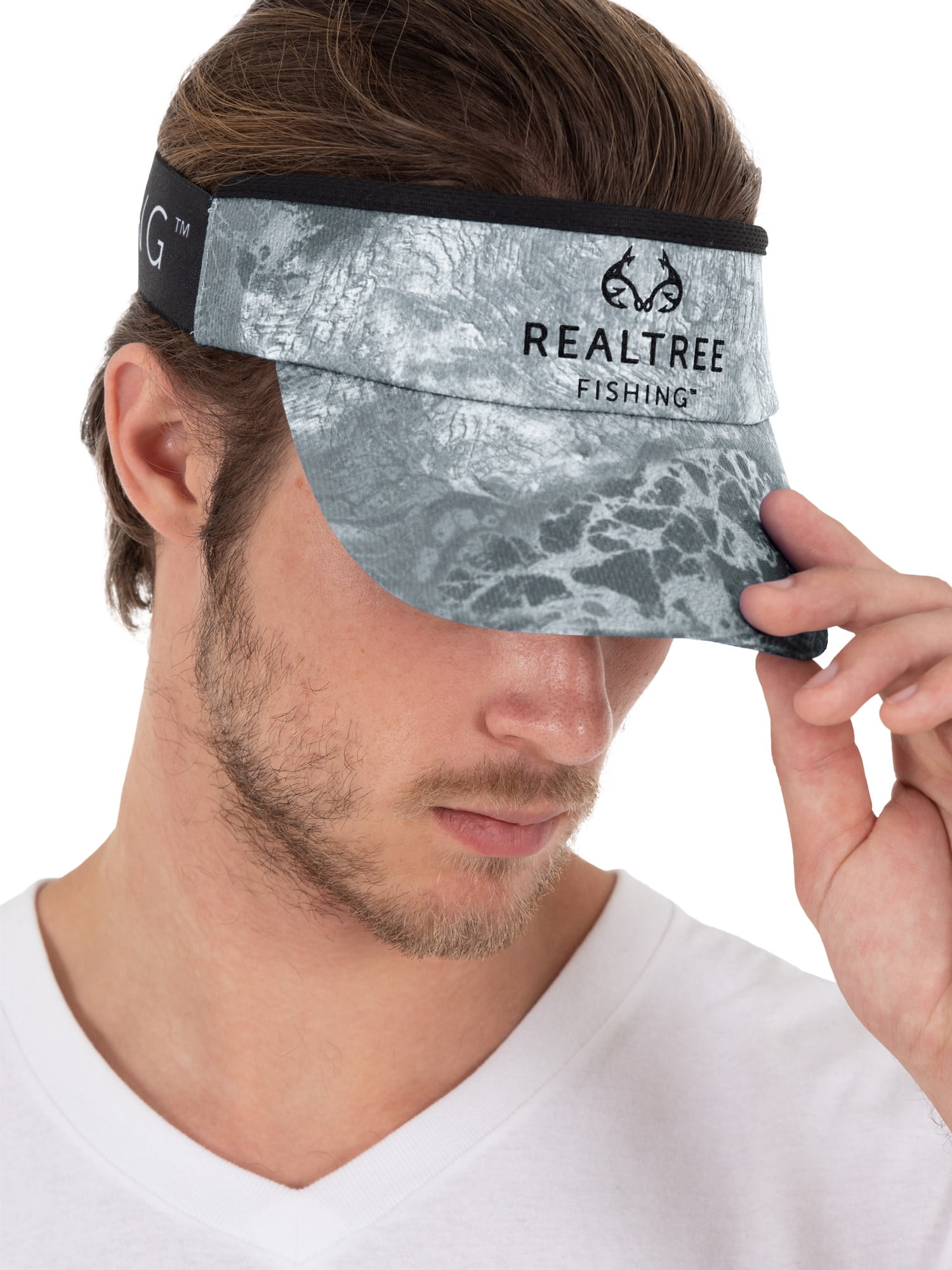 Realtree Comfortable Lightweight Performance Visor with Elastic Band ...