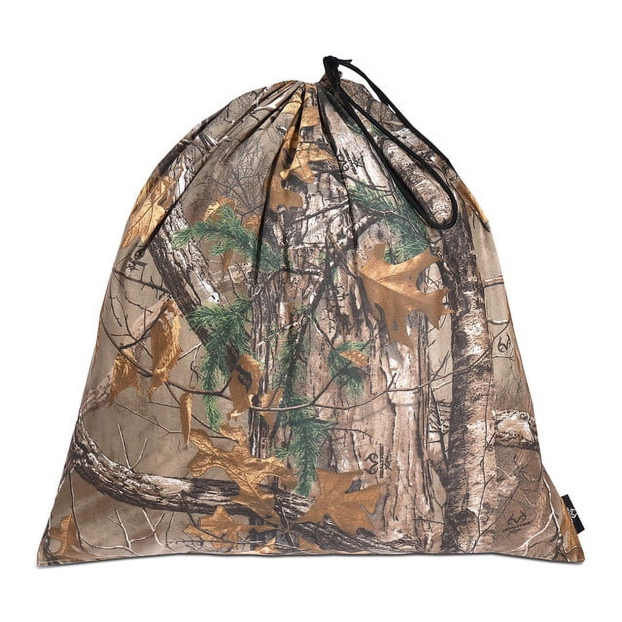 Realtree Xtra Camo Heavy Duty Large Laundry Bags 1 Pack 27 x 27 inch ...