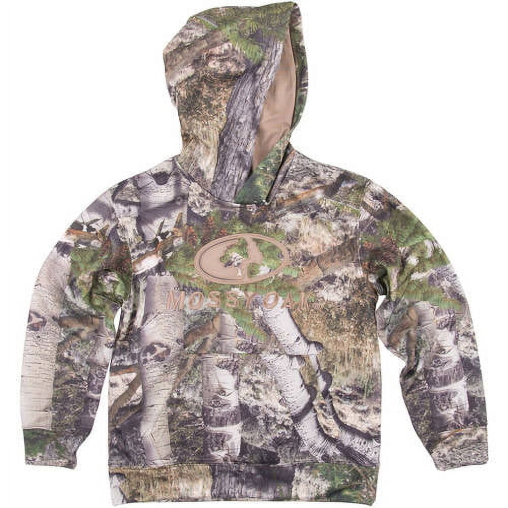Realtree and Boys Camo Performance Pullover Fleece Hoodie - Walmart.com